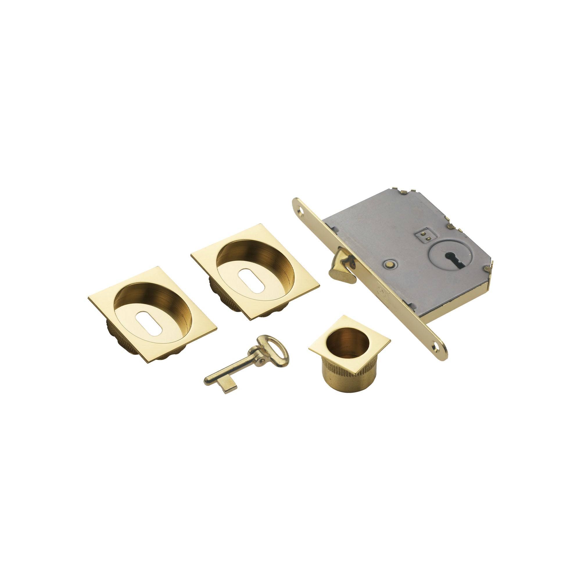 54 BQ sliding door handle with door lock – manital-handles