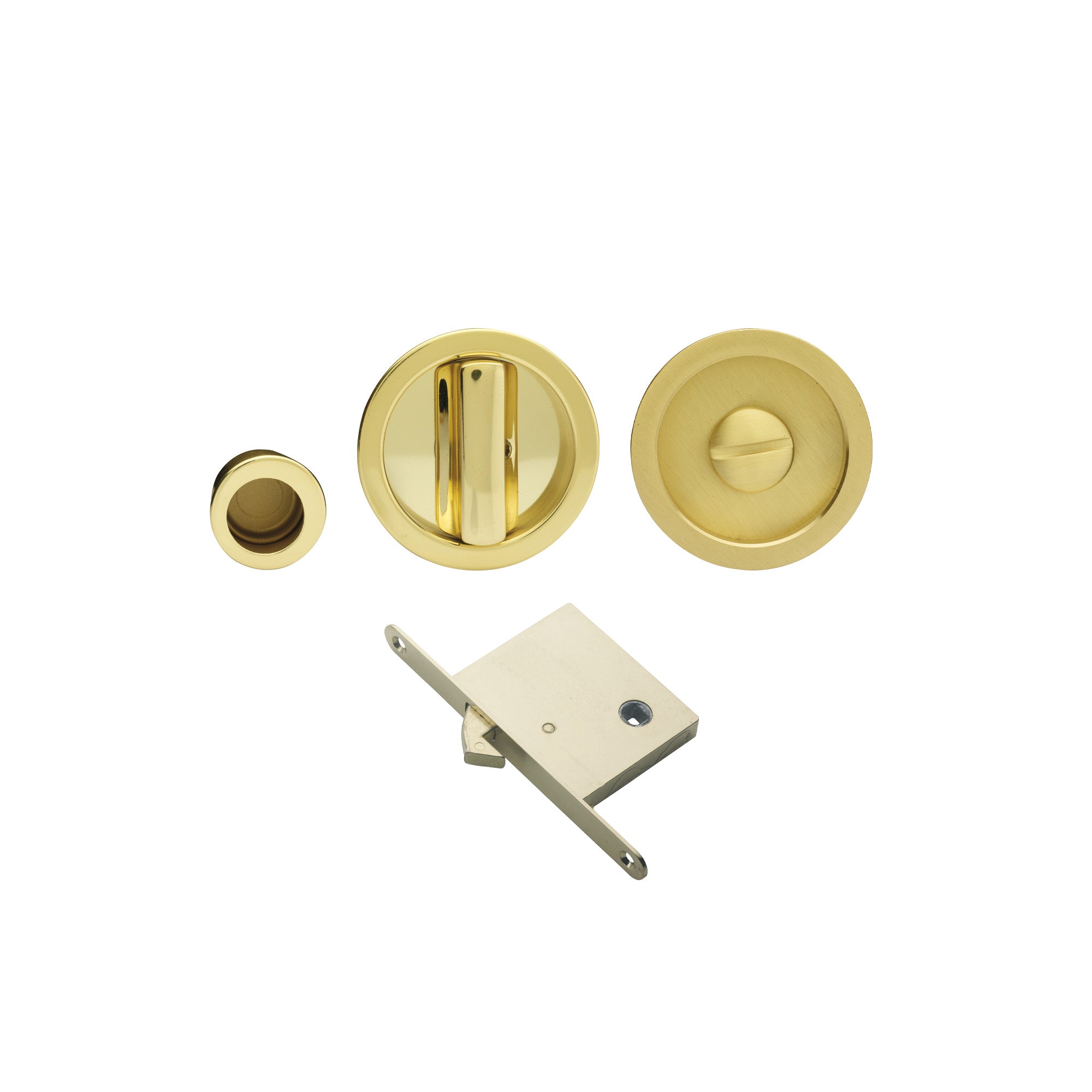 55 B sliding door handle with door lock – manital-handles